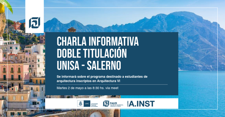 Facultad de Arquitectura, Urbanismo y Diseño | Charla informativa sobre ...